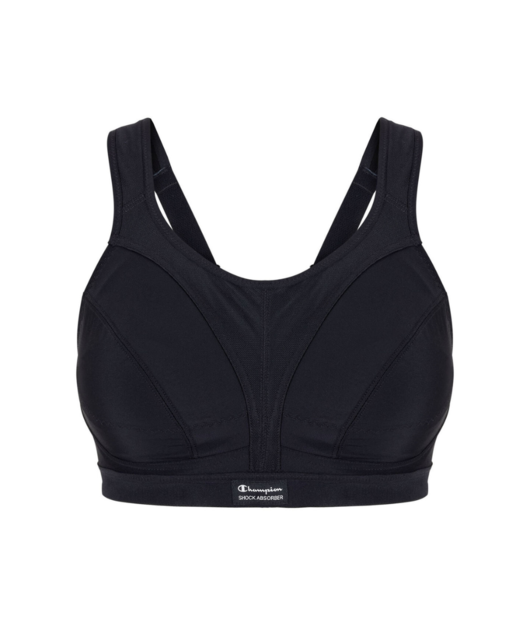 Active D+ Classic Sports Bra (Black) by Shock Absorber - Wirefree Bras ...